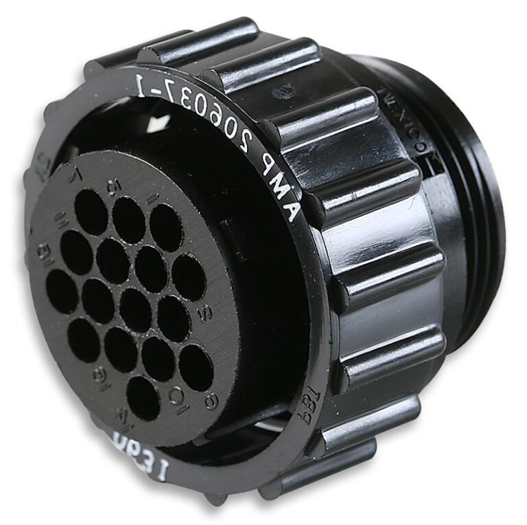 Circular Connector/ Female, 16 Position, Free Hanging Mount, Straight ...