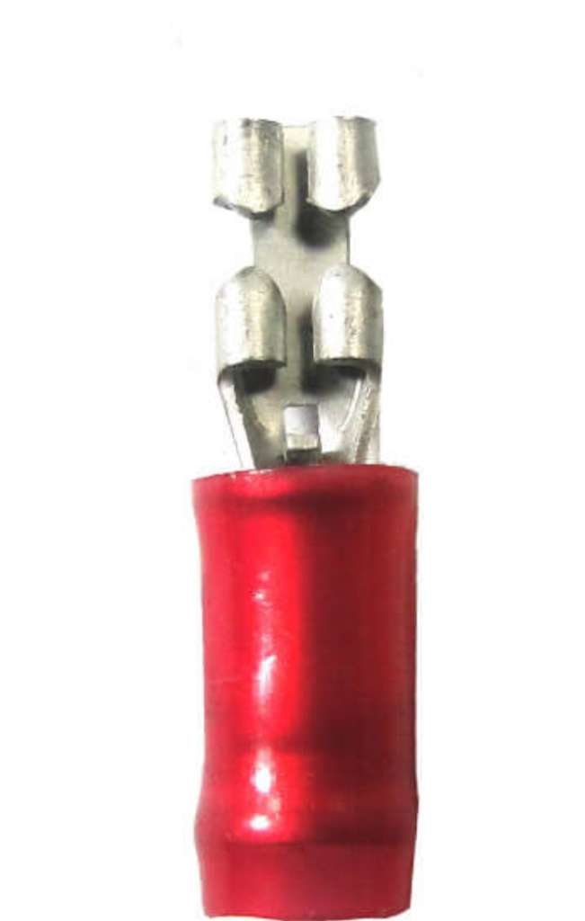 PIDG Quick Disconnect Receptacle, Series 110 22-18 AWG, Straight Mount ...